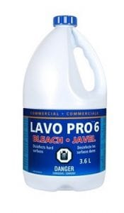 Eau de javel 6% 3.6 litres – JNB Distributeur agricole